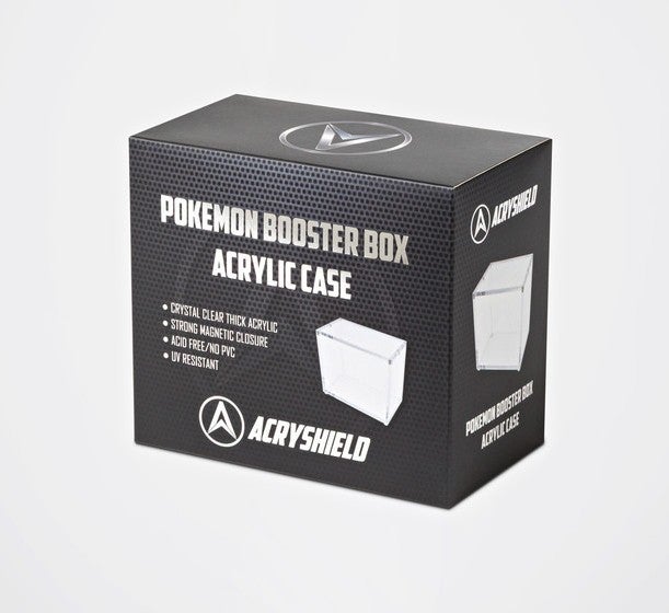 Acryshield: Pokémon Booster Box Acrylic Case | Evo Games