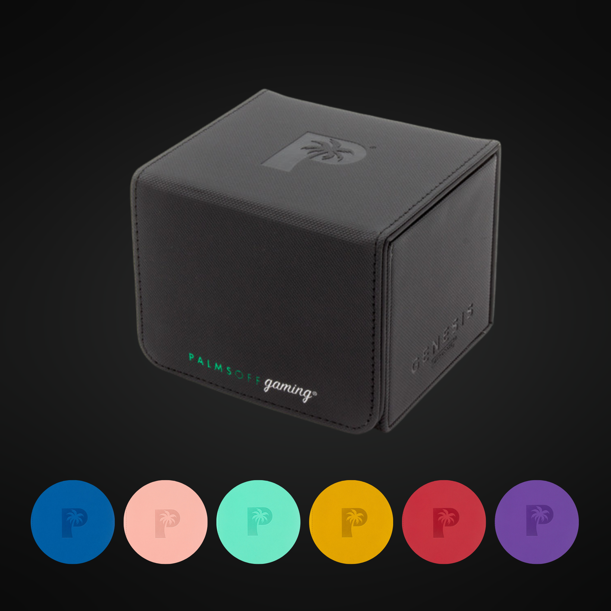 Palms Off Gaming: Genesis Deck Box - Small - Assorted Colours | Evo Games