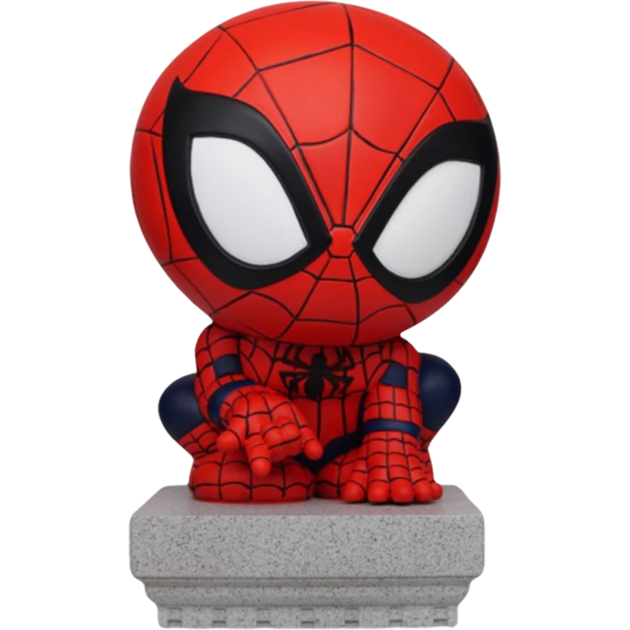 Spider-Man Crouching Figural 6" PVC Money Bank | Evo Games